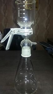 Vacuum Glass Filtration Assembly for 47 mm Disc Filter 1000mL