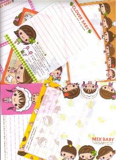 Japan Kamio Clover baby Papers