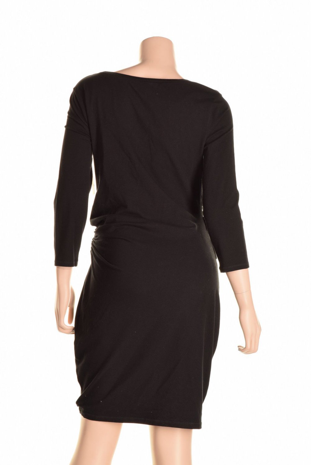 Rachel Rachel Roy Three Quarter Sleeve Ruched T Black L (Size) Women'S ...
