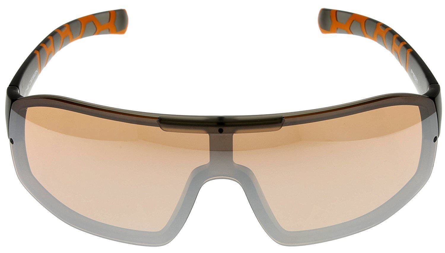 Porsche Design Gray Frame Brown Lens Sunglasses P8527 A New w/ Case ITALY