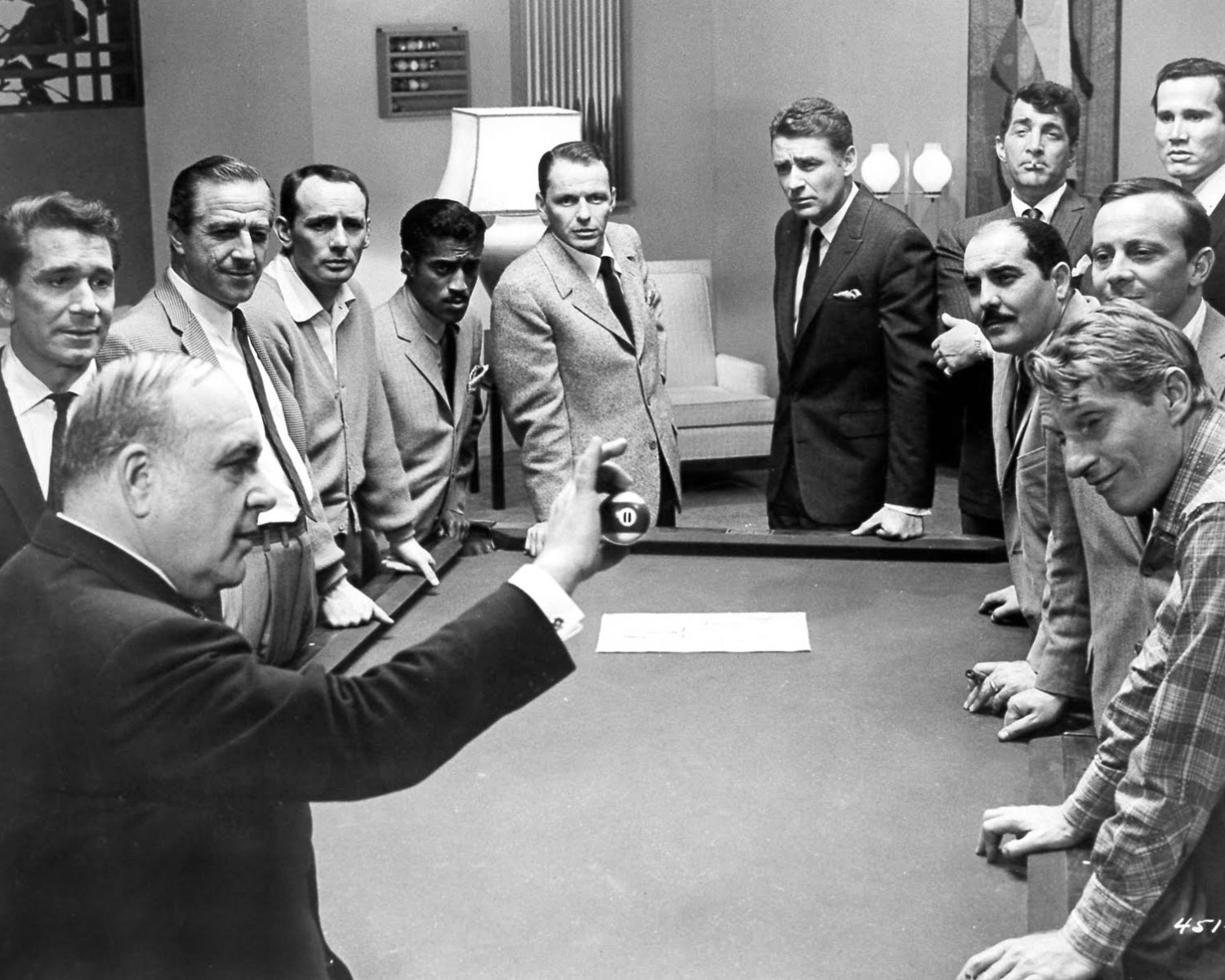 'OCEAN'S 11' RAT PACK SINATRA MARTIN DAVIS JR - 8X10 PUBLICITY PHOTO ...