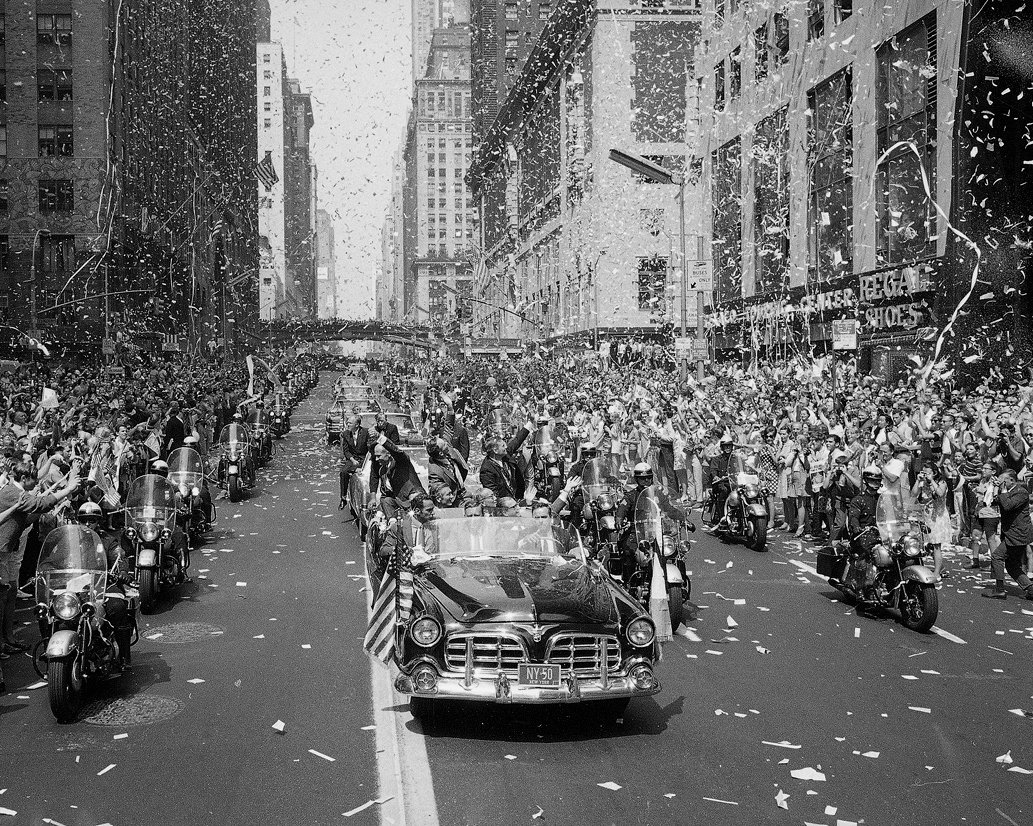 Apollo 11 Astronauts New York City Ticker Tape Parade 8x10 Nasa Photo