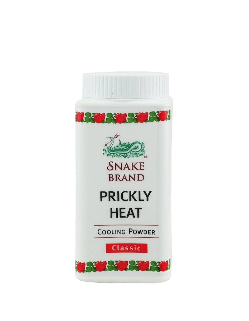 SNAKE Brand Prickly Heat Cooling Powder 50g Classic