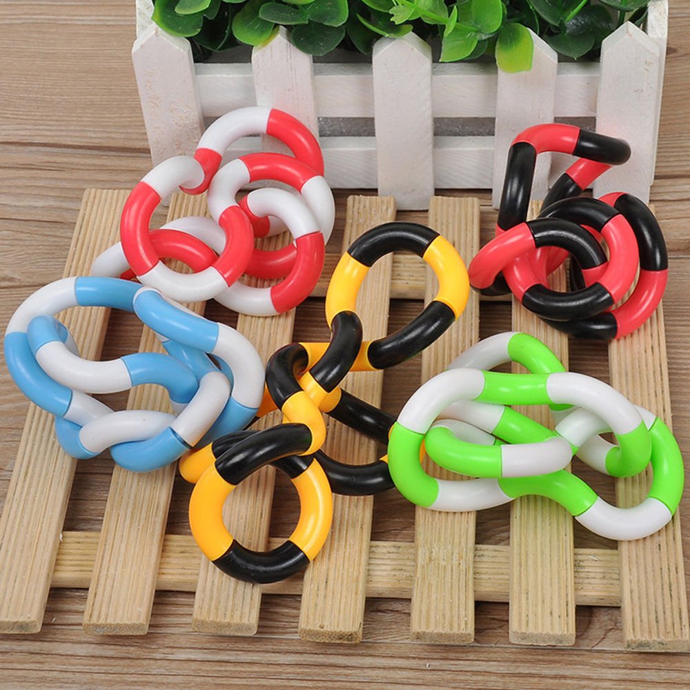 Tangle Jr Fiddle Fidget Stress ADHD Autism SEN Sensory Help Stop ...