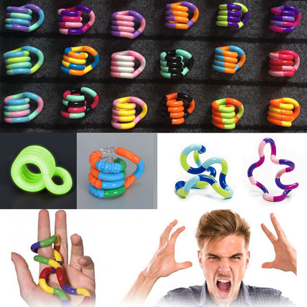 Tangle Jr Fiddle Fidget Stress ADHD Autism SEN Sensory Help Stop ...