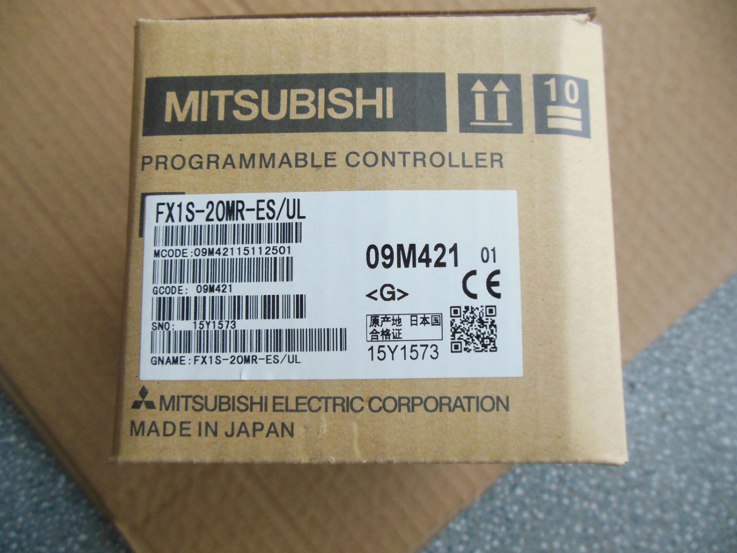 Mitsubishi Plc Fx1s 20mr Esul New Expedited Shipping Fx1s20mresul 