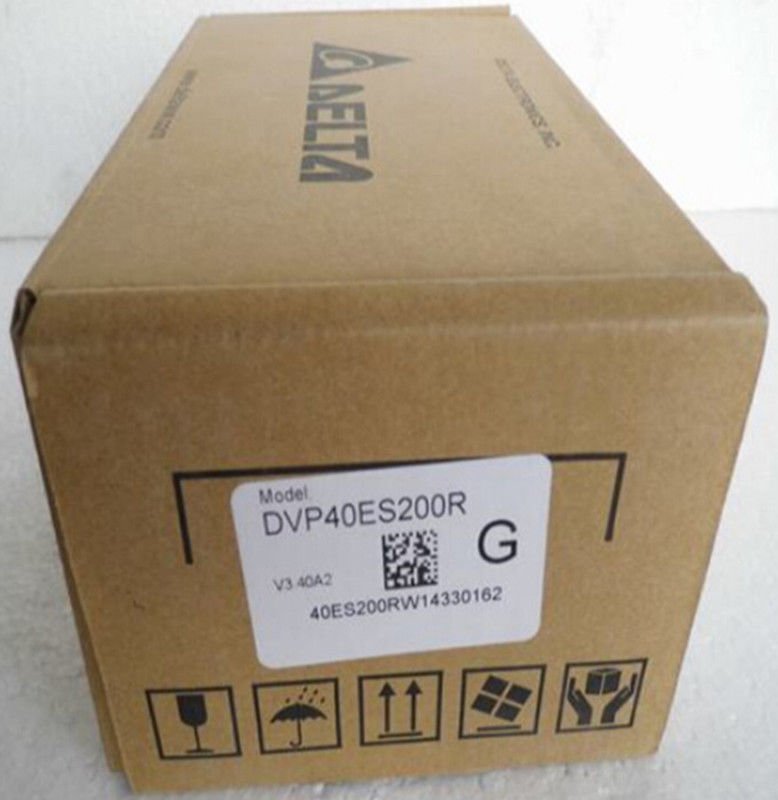 DVP40ES200R Delta ES2 Series Standard PLC DI 24 DO 16 Relay 100-240VAC new