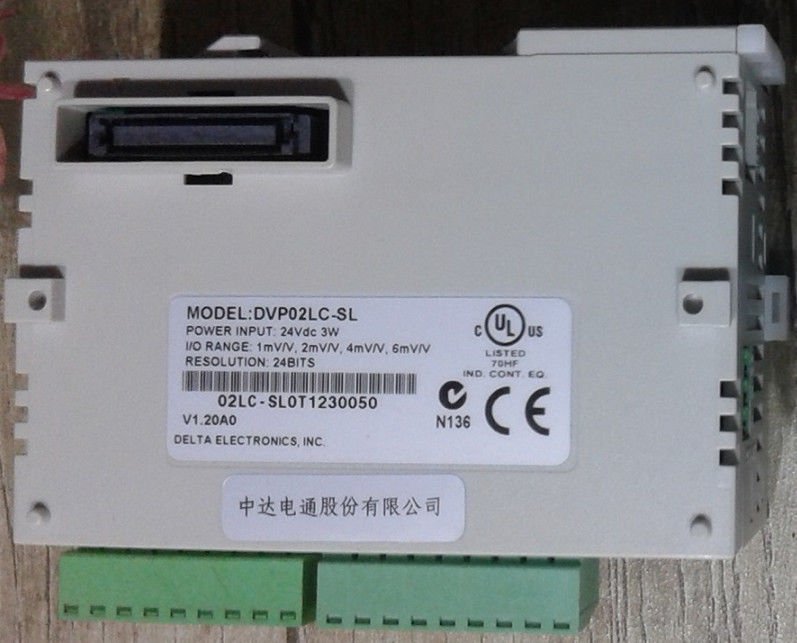 DVP02LC-SL Delta S Series PLC Left-Side High-Speed Load Cell Module new ...