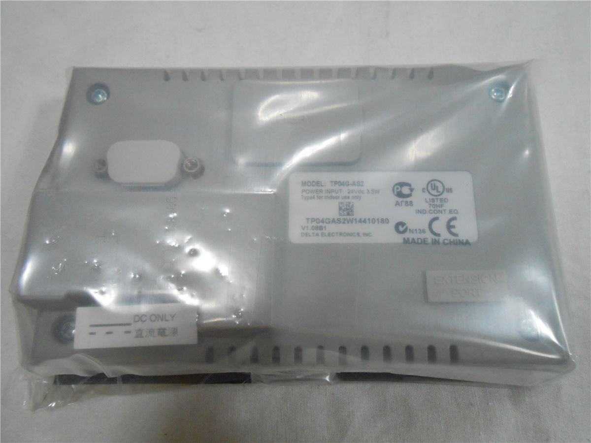 TP04G-AS2 Delta Text Panel HMI STN LCD single color 4 Lines Display ...