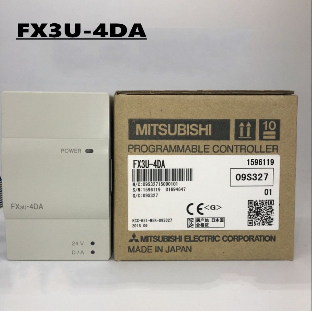 Genuine New MITSUBISHI PLC FX3U-4DA In Box FX3U4DA