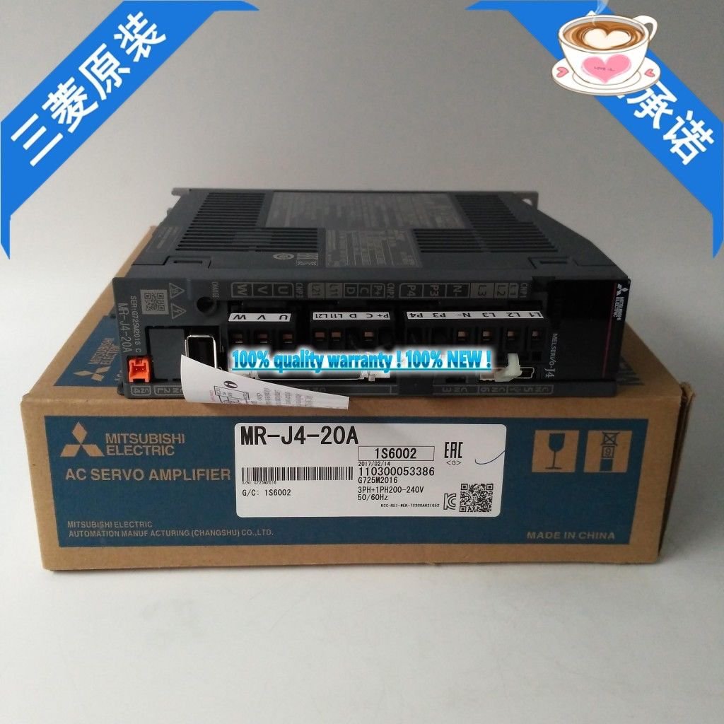 Genuine New Mitsubishi Servo Drive MR-J4-20A In Box MRJ420A