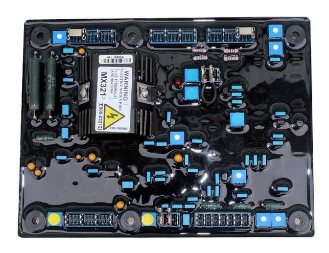 Voltage regulator controller: MX321-2 / MX3212 E000-23212 (blue)