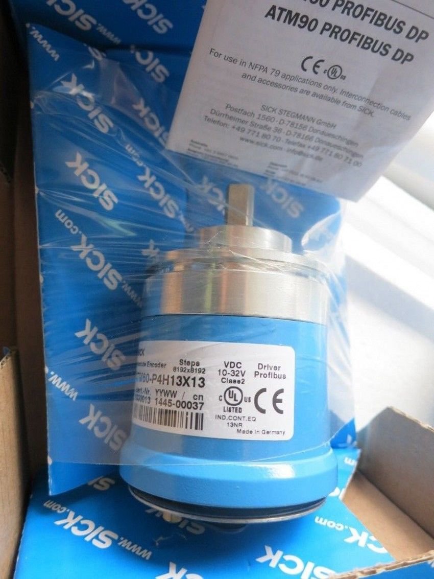 NEW&ORIGINAL SICK ATM60-P4H13X13 ABSOLUTE ROTARY ENCODER ATM60 PROFIBUS