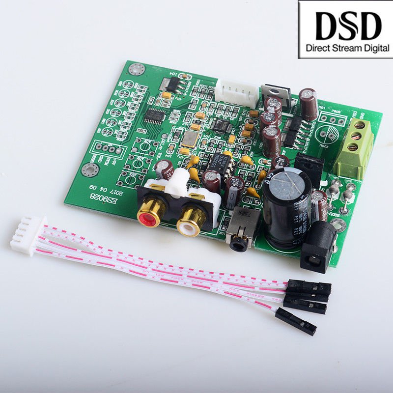 HiFi ESS ES9028Q2M ES9028 I2S Input Decode Board Mill DAC Upgrade ES9018