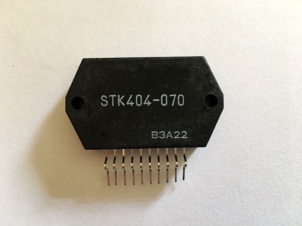 NEW and original STK404-070 IC HYBRID MOD AUD PWR AMP AB 1CH HYB-10