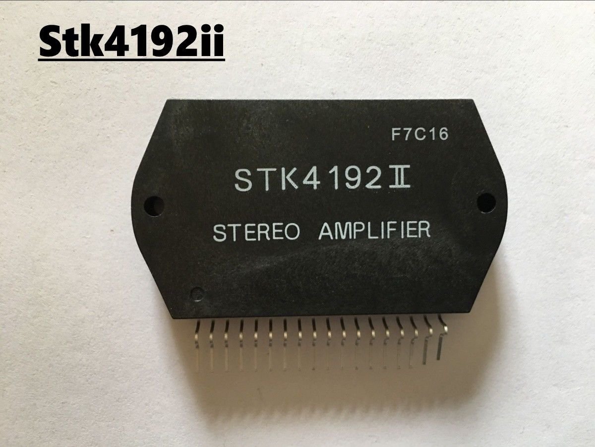 NEW and original Stk4192ii - 2x50w hybrid amp cjstk 4192