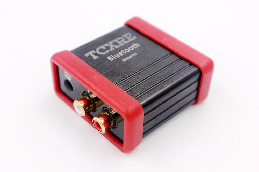 12V DC Wireless Audio Bluetooth Receiver Box RCA For Car Speaker Amplifier