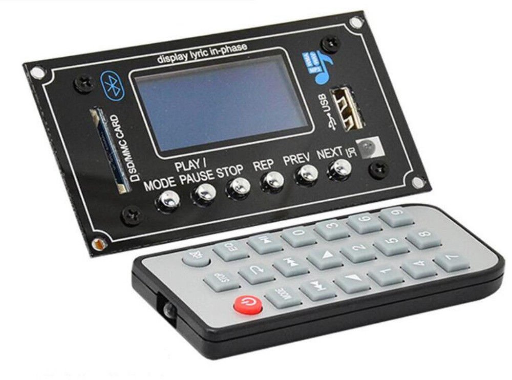 Bluetooth Audio Receiver Wireless FLAC WAV WMA MP3 Decoder Board ...