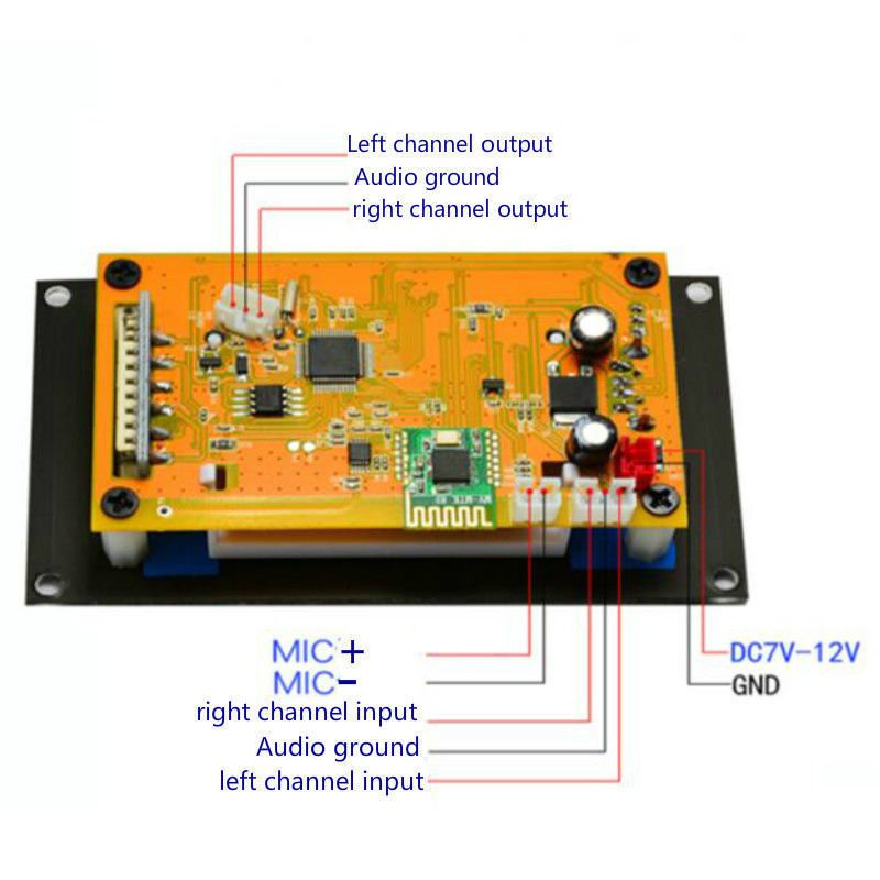 Bluetooth Audio Receiver Wireless FLAC WAV WMA MP3 Decoder Board ...