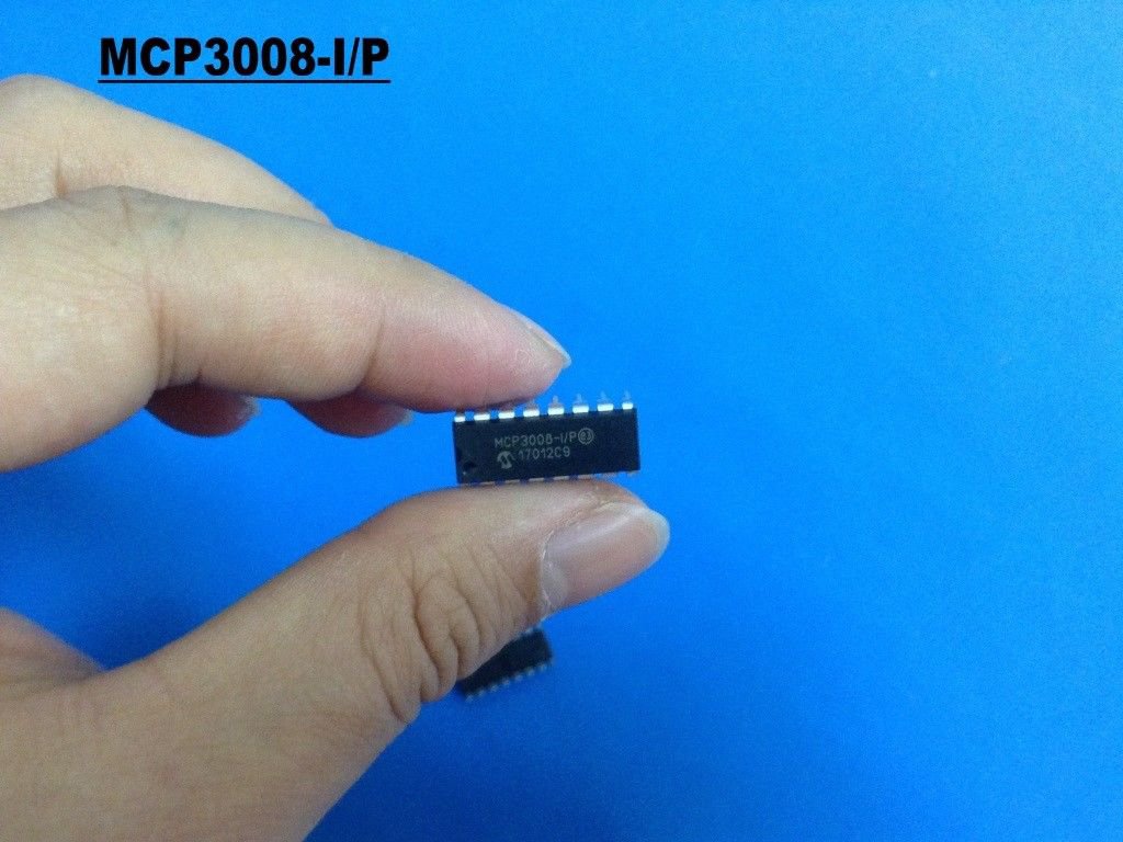 5PCS/LOT MCP3008-I/P MCP3008 DIP Genuine electronics IC kit