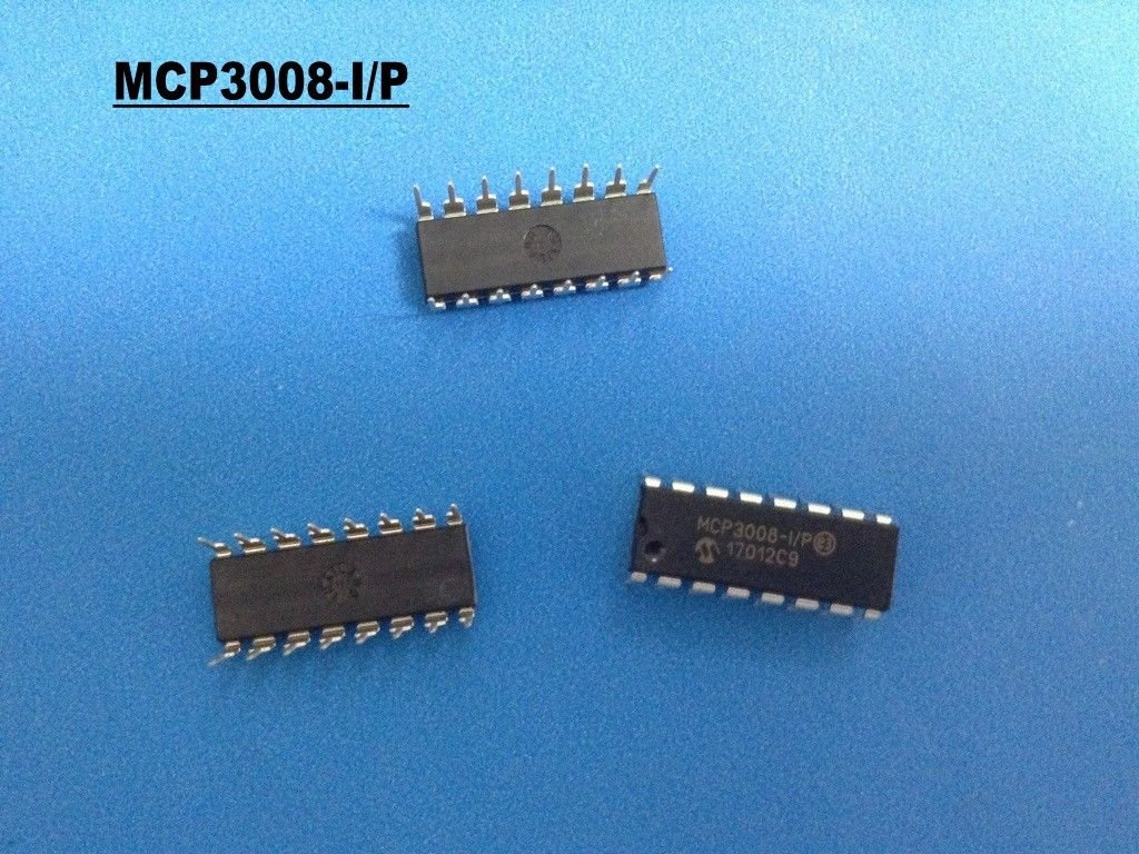 5PCS/LOT MCP3008-I/P MCP3008 DIP Genuine electronics IC kit