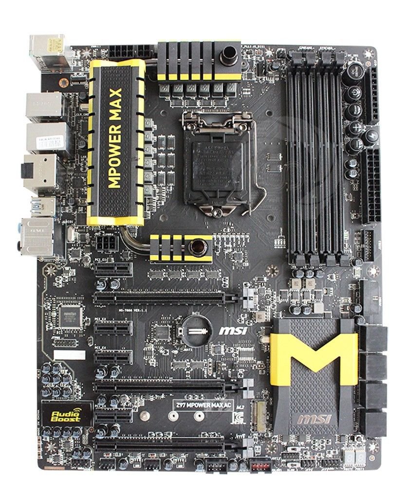 MSI Z97 MPOWER MAX AC desktop Motherboard Intel Z97 LGA1150 DDR3 USB3.0