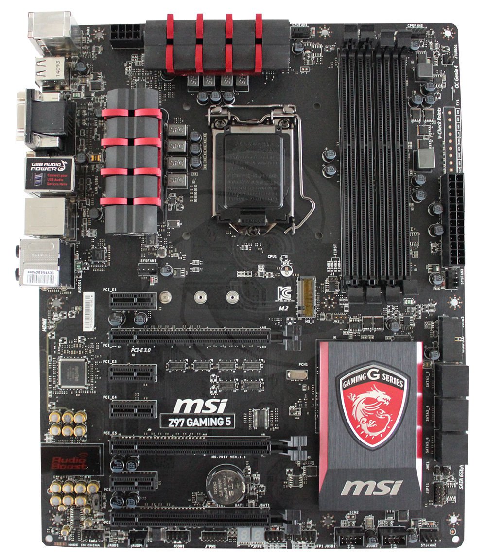 For MSI Z97 GAMING 5 Intel Motherboard Socket LGA1150 Intel Z97 DDR3 ...