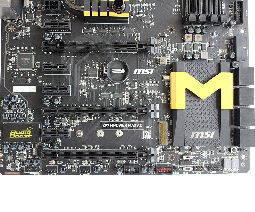 For MSI Z97 MPOWER MAX AC desktop Motherboard Intel Z97 LGA1150 DDR3 USB3.0