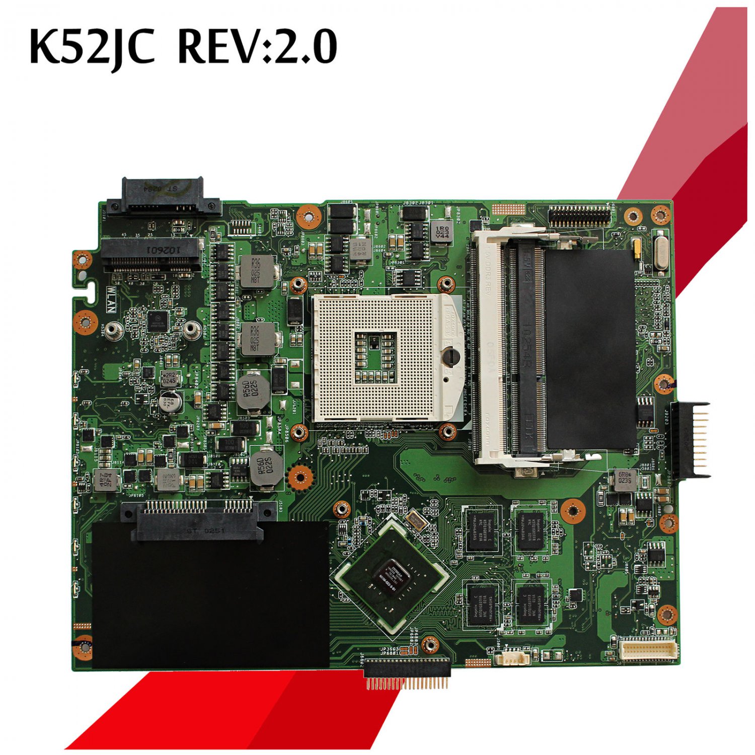 60-NZIMB1200-A04 For Asus K52JC REV 2.0 Intel HM55 Laptop Motherboard-c