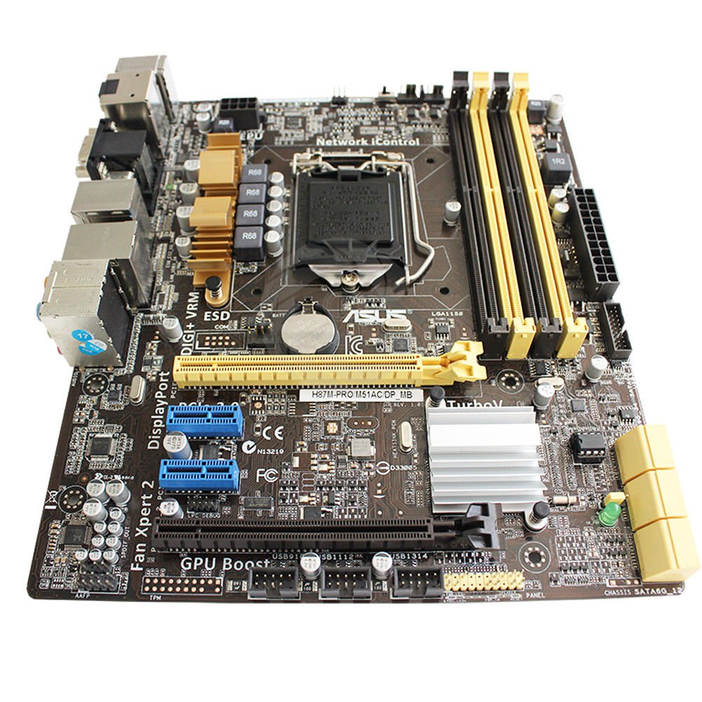 For ASUS H87M-PRO/M51AC/DP_MB REV.1.01 motherboard Intel H87 DDR3 LGA1150