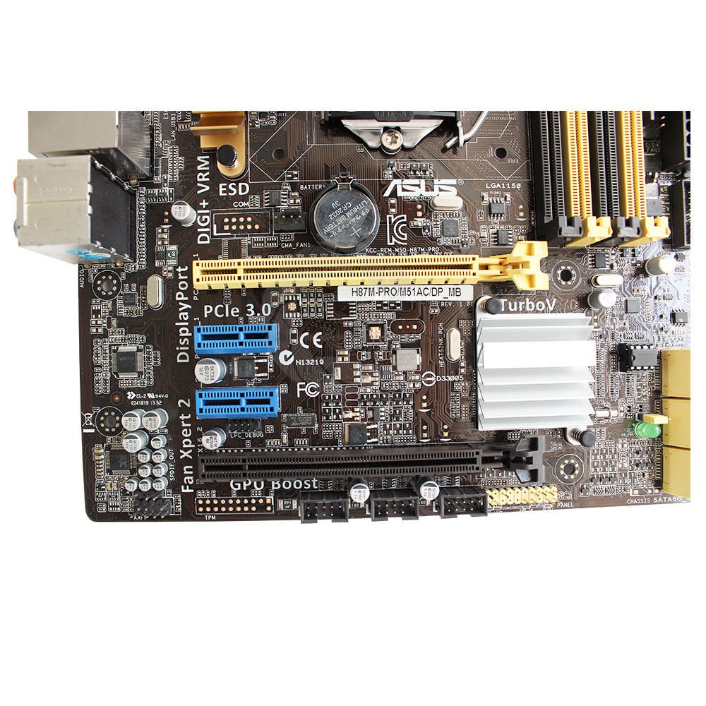 For ASUS H87M-PRO/M51AC/DP_MB REV.1.01 Intel H87 DDR3 LGA1150 ...