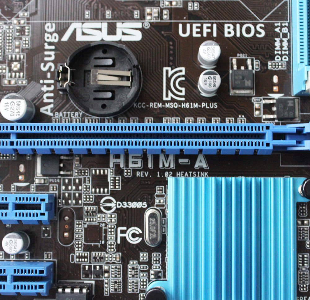 For ASUS H61M-A REV.1.02 Motherboard Intel H61 LGA1155 DDR3 SATAII ...
