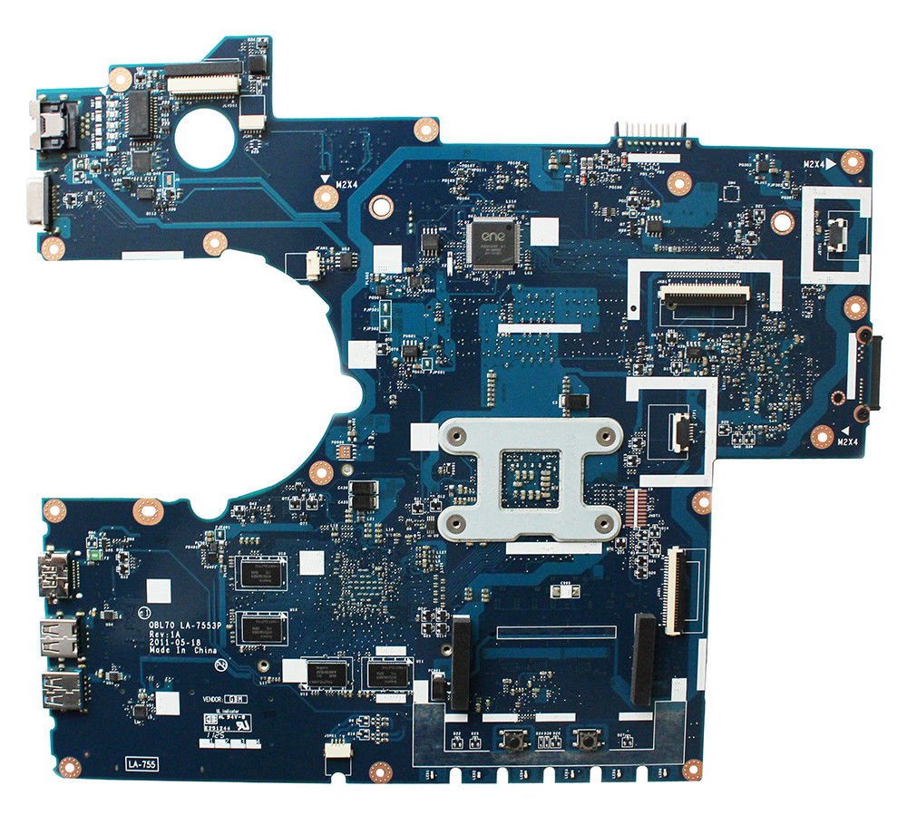 For Asus K73T X73T K73TA QBL70 LA-7553P Motherboard SOCKET FS1 DDR3 AMD ...