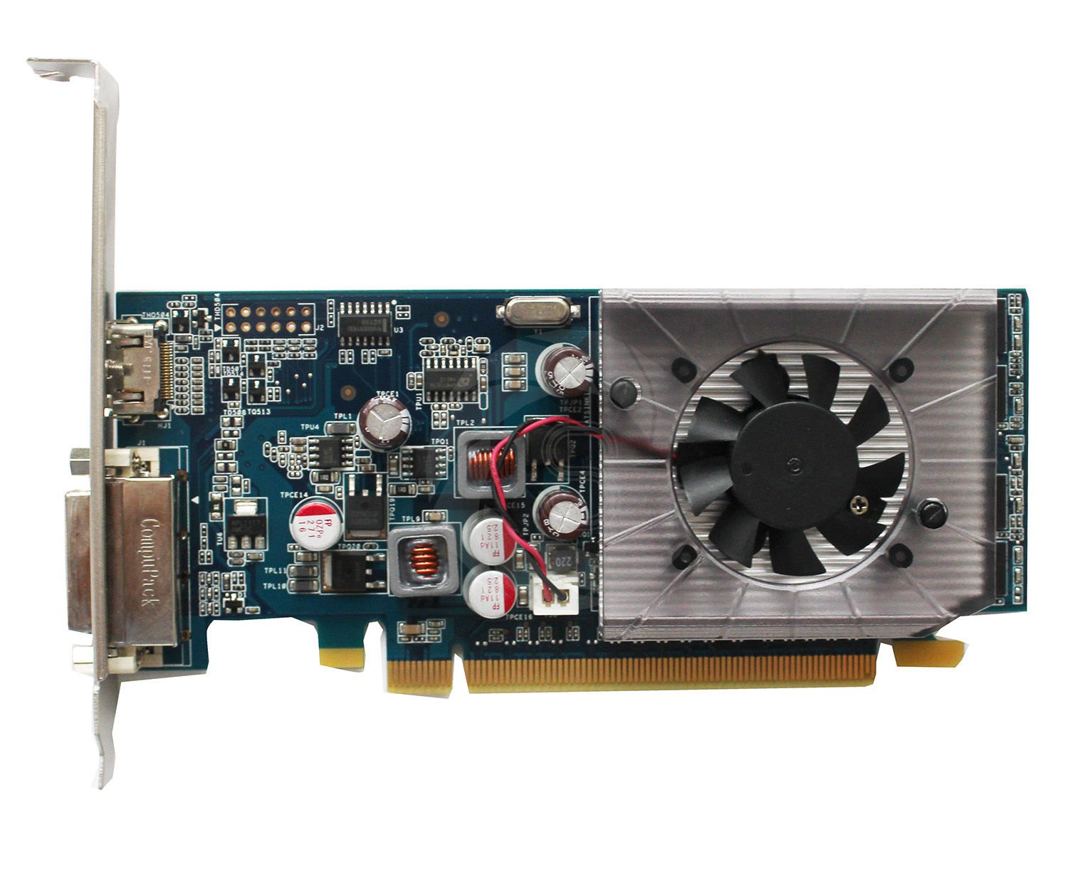 512MB HP nVIDIA GeForce 405 DDR3 PCI Express x16 HDMI DVI Video Card ...