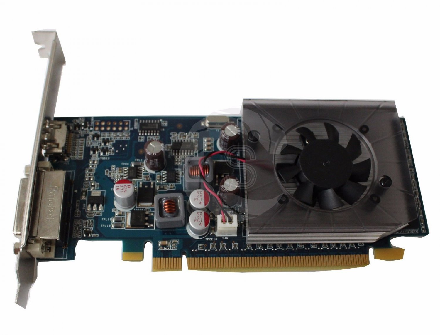 512MB HP nVIDIA GeForce 405 DDR3 PCI Express x16 HDMI DVI Video Card ...