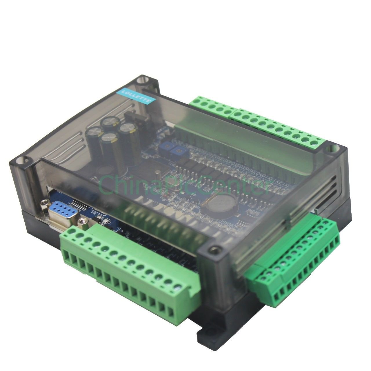 FX3U 24MT6AD2DA 14 input 10 transistor output plc controller RS485 ...