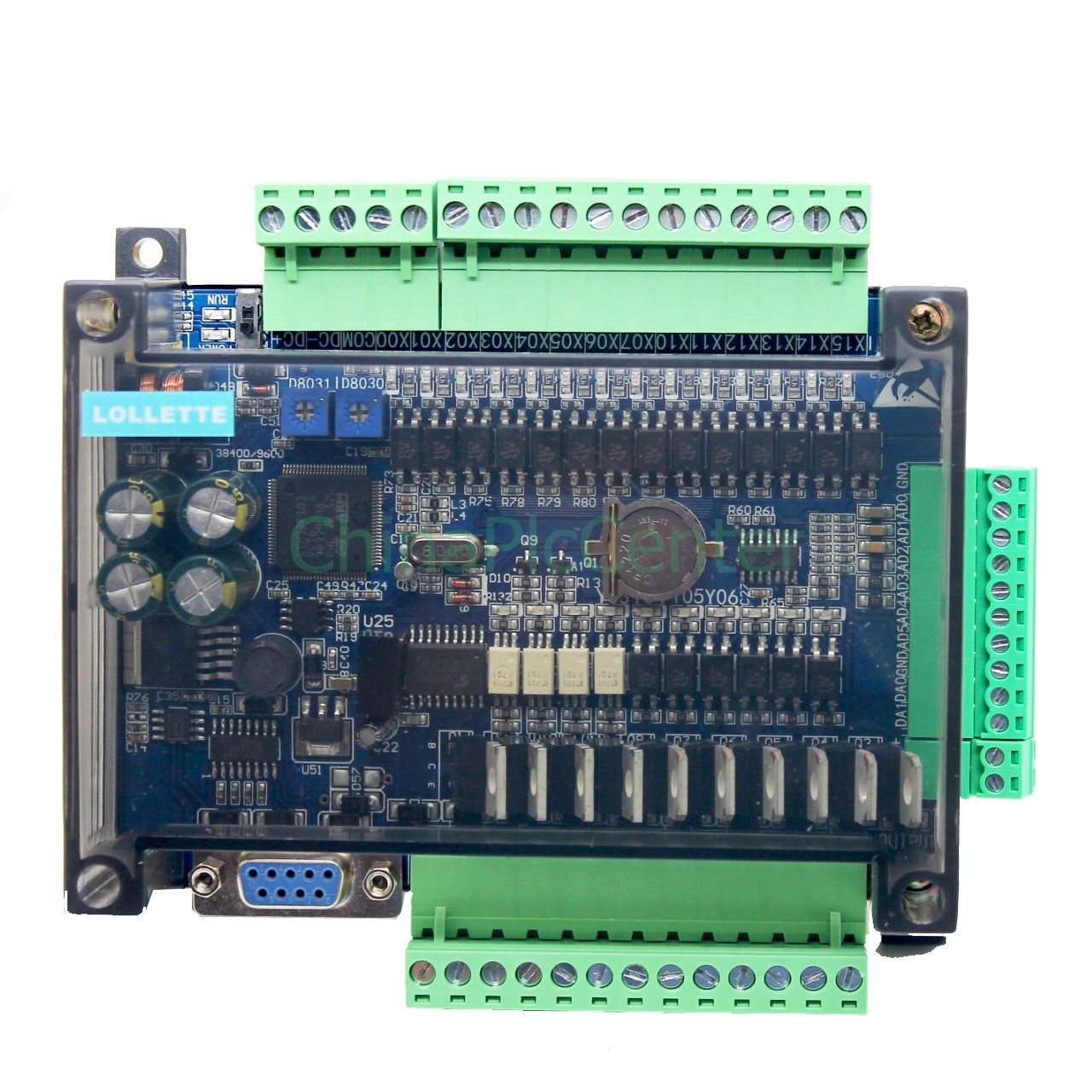 Fx3u 24mt6ad2da 14 Input 10 Transistor Output Plc Controller Rs485 Clock Calenda