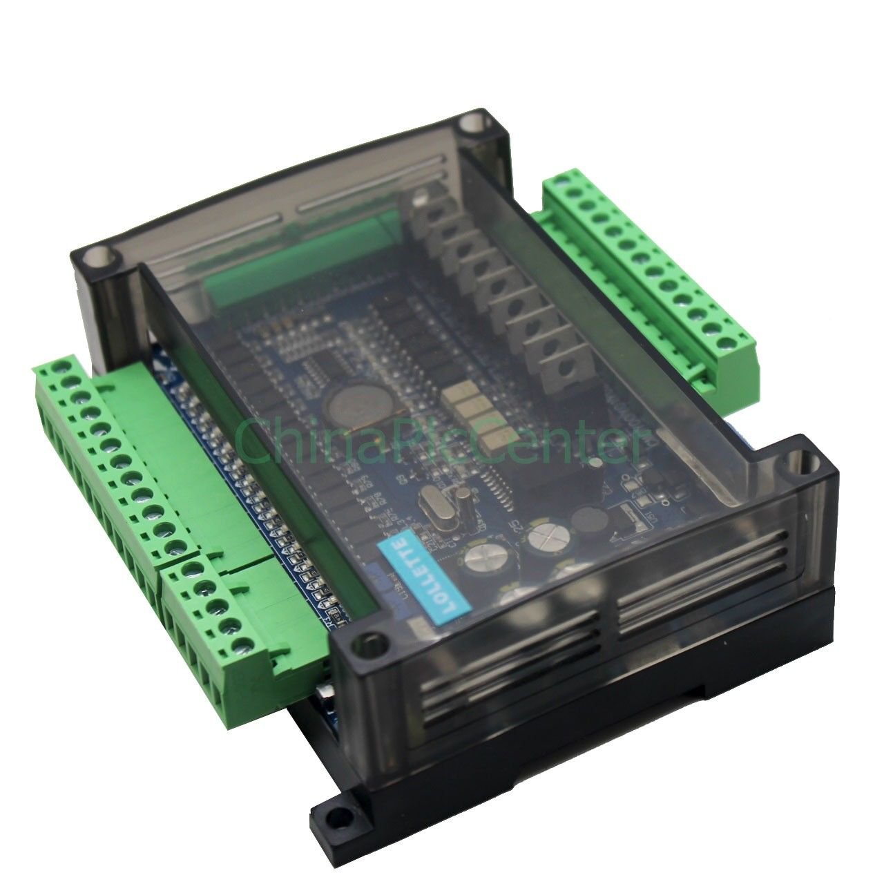 FX3U 24MT6AD2DA 14 input 10 transistor output plc controller RS485 ...