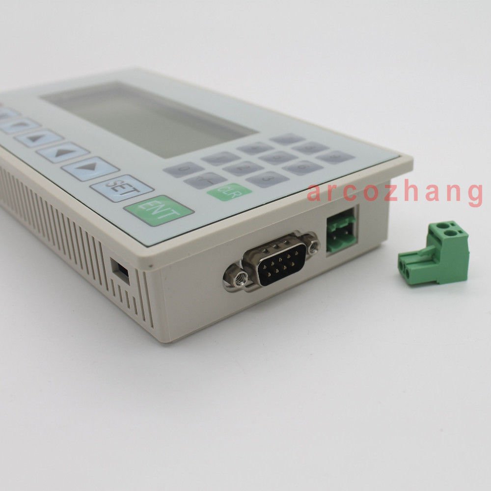 Text display panel screen HMI with RS232/RS485 for PLC modbus protocol ...