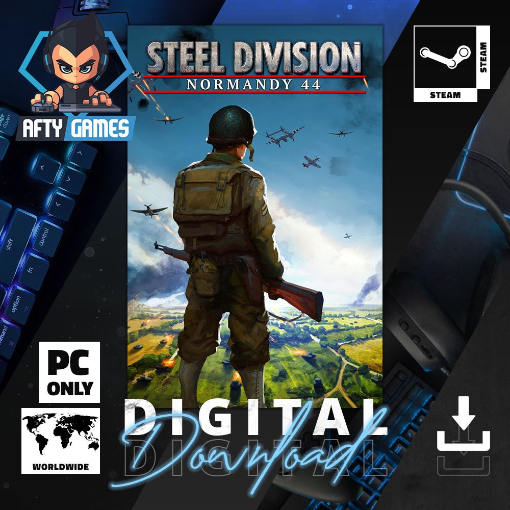 Steel Division Normandy 44 - PC Game - Steam Download Code - Global CD Key
