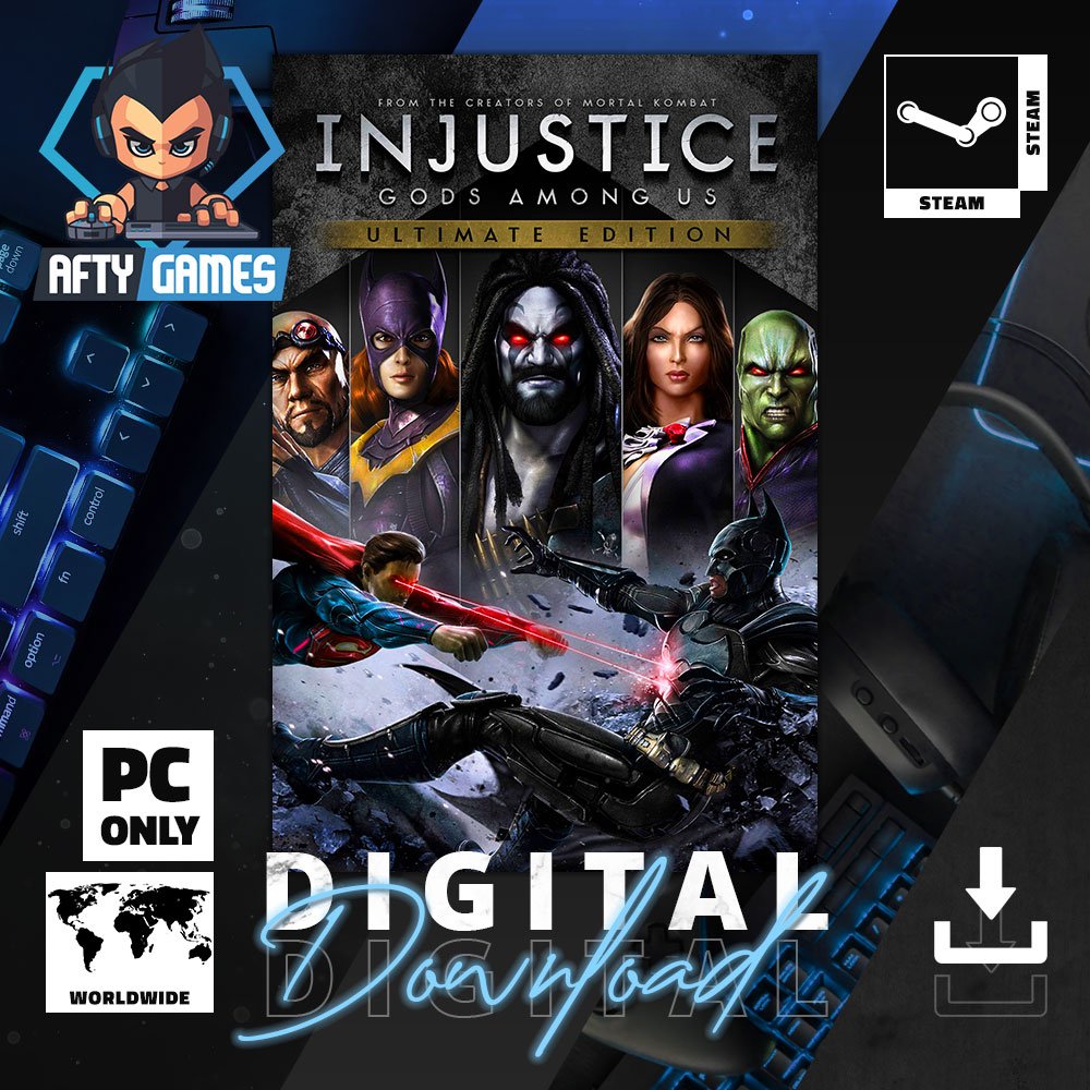 Injustice Gods Among Us Ultimate Edition - PC Game - Steam Download ...