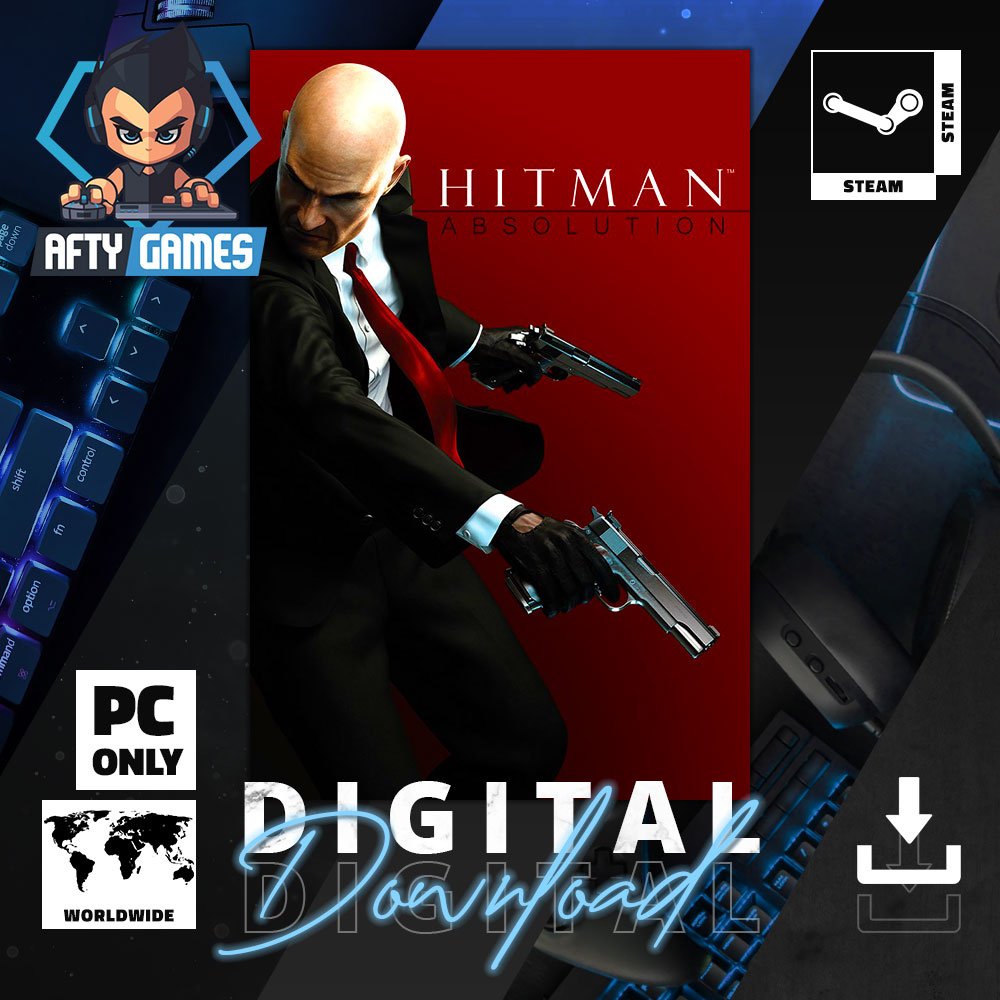 Hitman Absolution - PC Game - Steam Download Code - Global CD Key