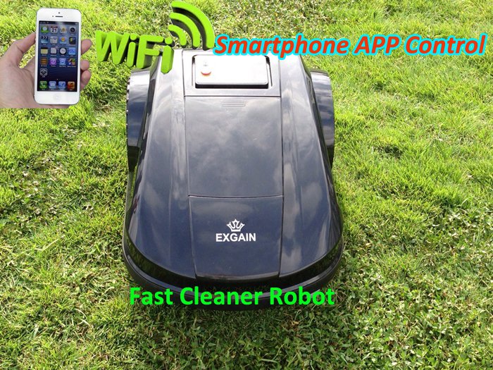 Newest Robotic Mower S520 WIFI App Wireless Control Electric Robot Lawn ...