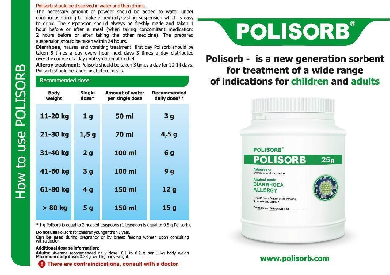 Polisorb Sorbent Powder 50gr