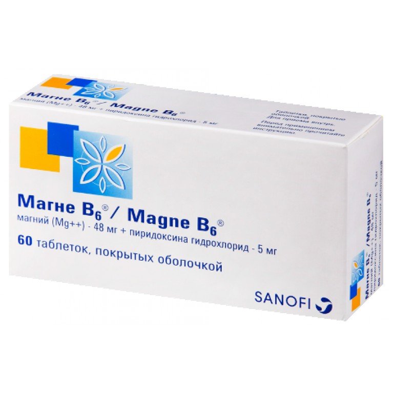 Magne B6 60 Tablets Magnesium Supplements