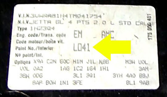 Volkswagen Genuine Touch-Up Paint Pyrit Silber B7S, K2, K2K2, LB7S, L-B7S