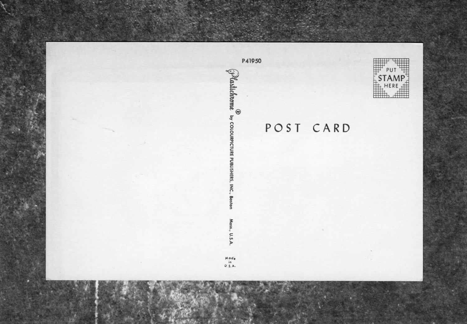 John F. Kennedy Postcard Portrait President Memorial Card JFK Political