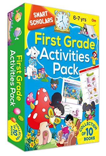GRADE 1 FUN- FILLED ACTIVITY BOOKS ( SET OF 10BOOKS )