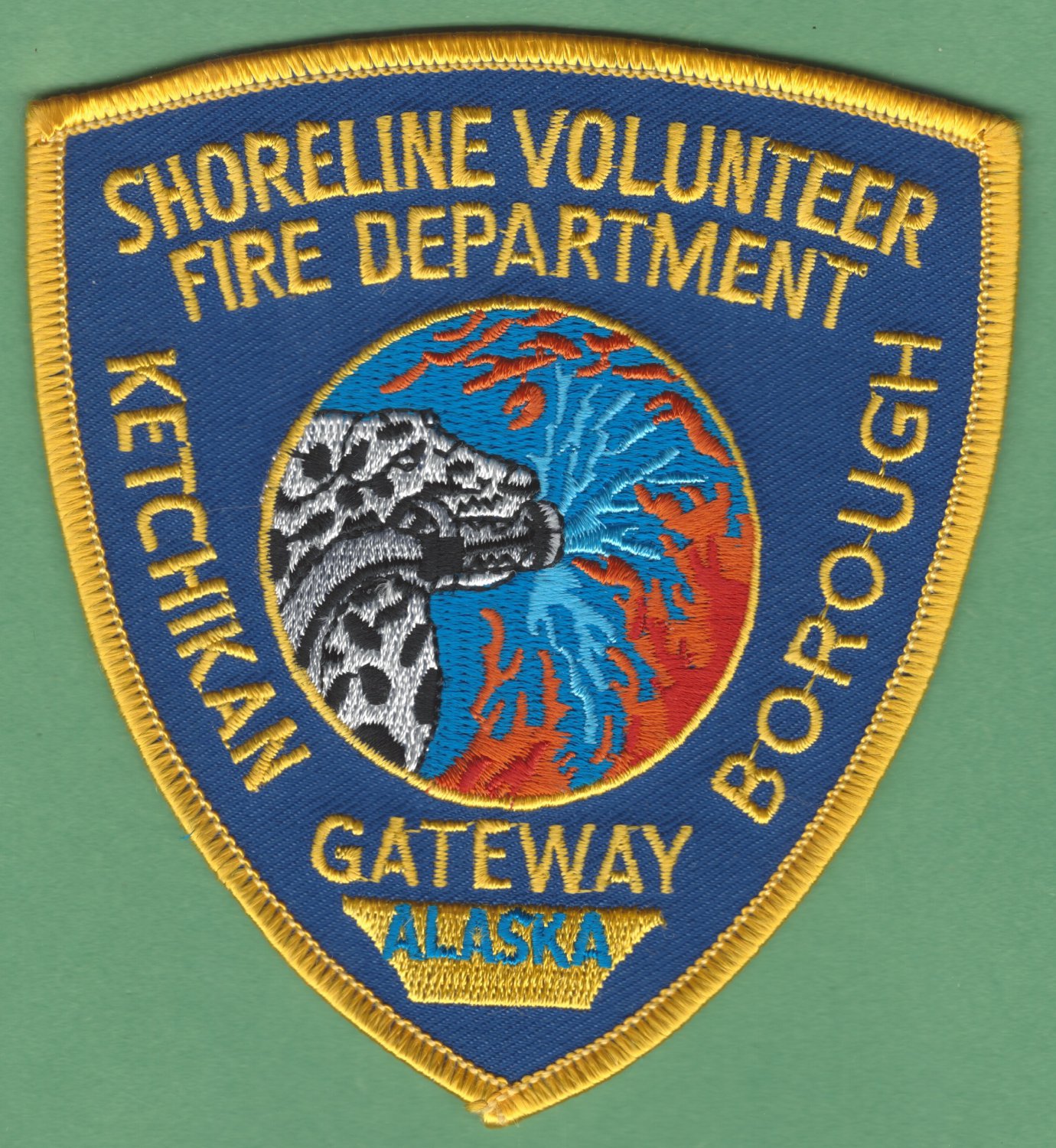 SHORELINE KETCHIKAN ALASKA FIRE RESCUE PATCH