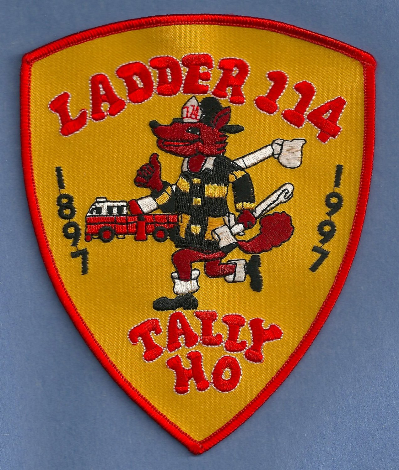 FDNY Brooklyn New York Ladder Company 114 Fire Patch